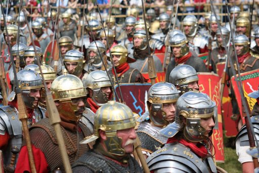 Het Romeinse leger :: Het Griekse en Romeinse leger